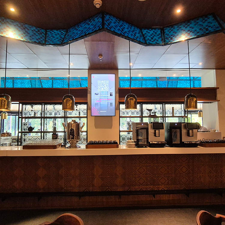 Artotel Hotel Senayan. Hisense Commercial Display