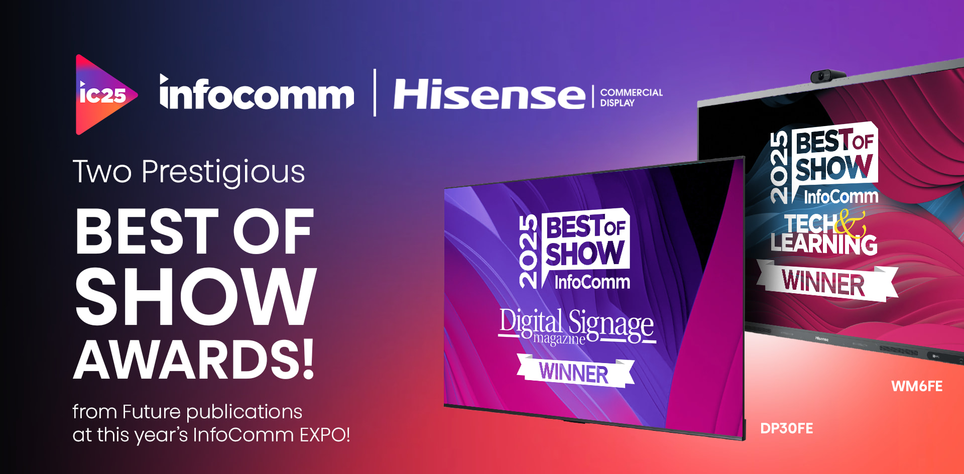 Interactive. Hisense Commercial Display