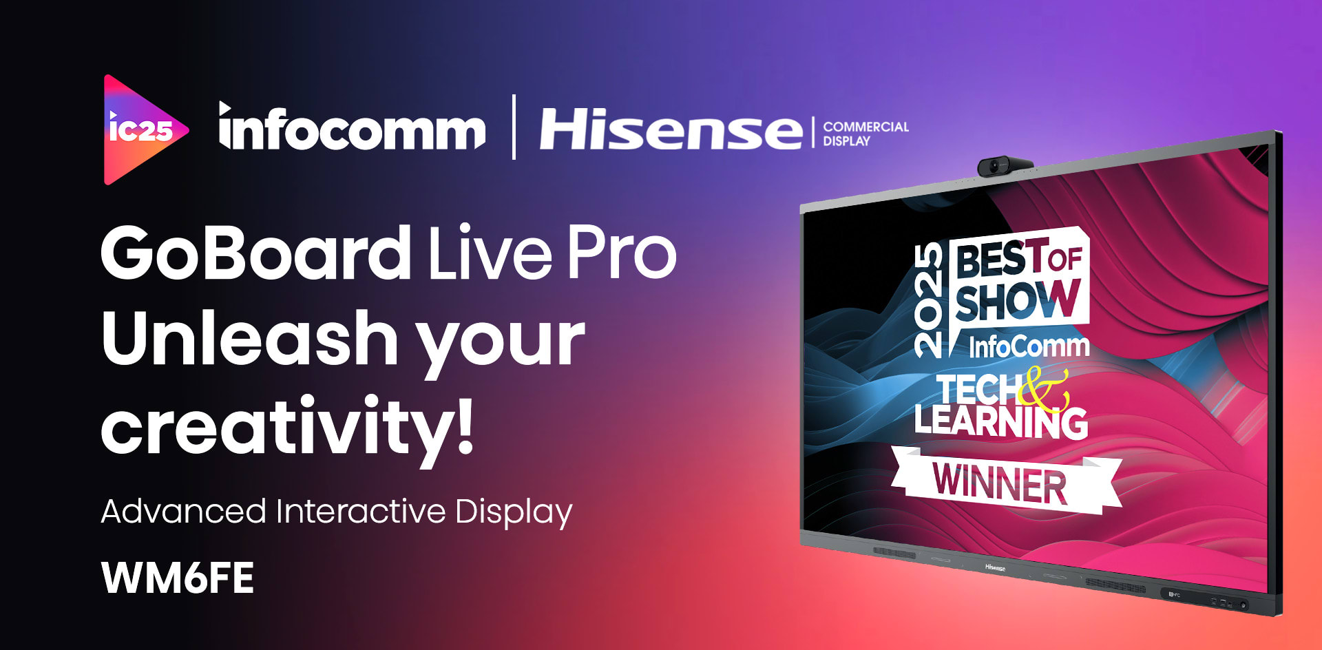 Interactive Displays. Hisense Commercial Display